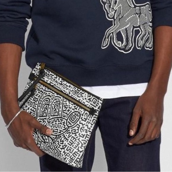 Coach | Bags | Coach X Keith Haring Mickey Academy Pouch Bag | Poshmark